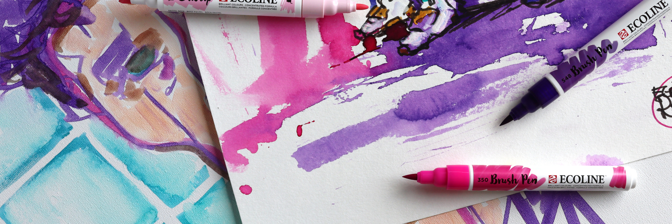 Aan de slag met brushpennen | Pen Store